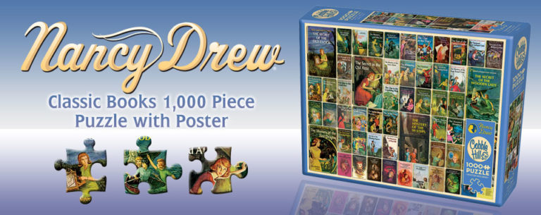 1000 Piece Classic Nancy Drew Book Puzzle | HeR Interactive