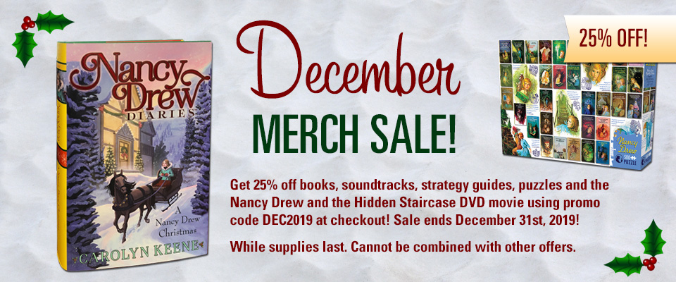 Shop Merchandise - Get Your Nancy Drew Gear! | HeR Interactive