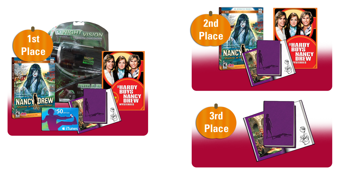 Nancy Drew Contests | Win Prizes | Her Interactive